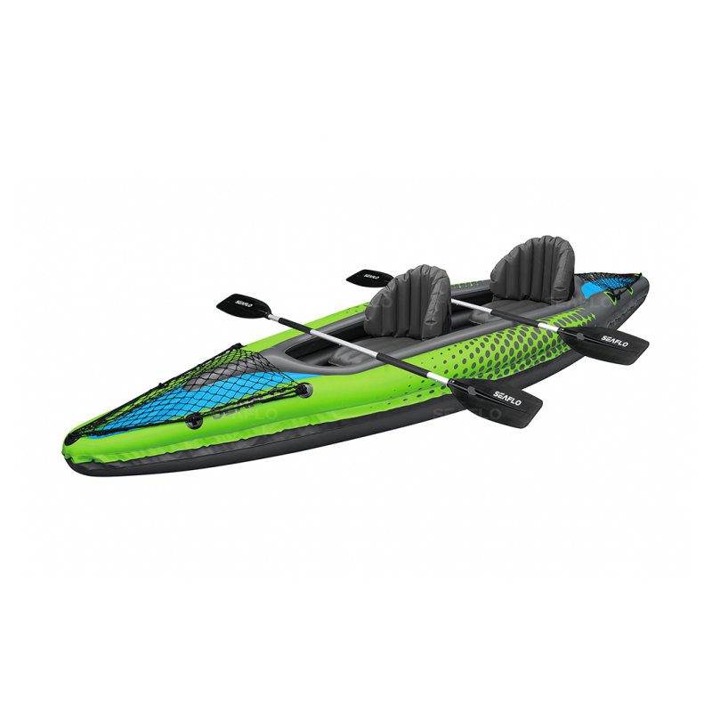 Seaflo Two-Seater Inflatable Tandem Kayak Sports