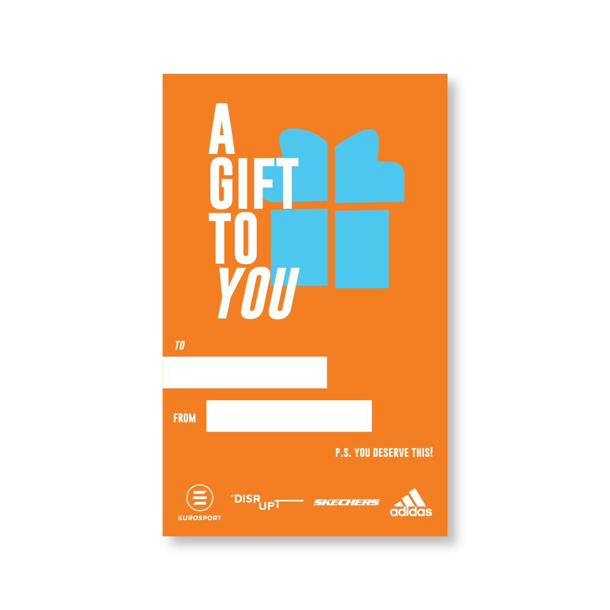 Gift Card - Born to be Awesome Men