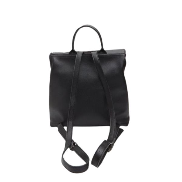 Bata Faux Leather Backpack with Crystal Details Accessories Bags