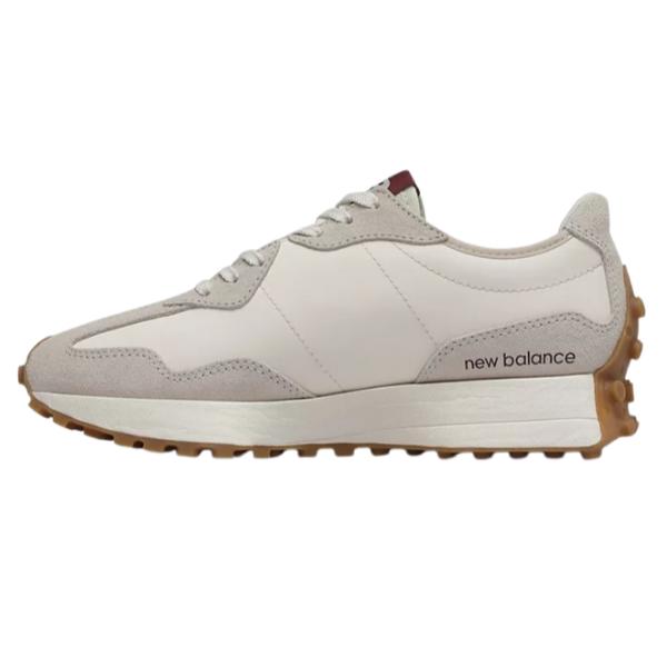 New Balance 327 Moonbeam with Classic Burgundy Women