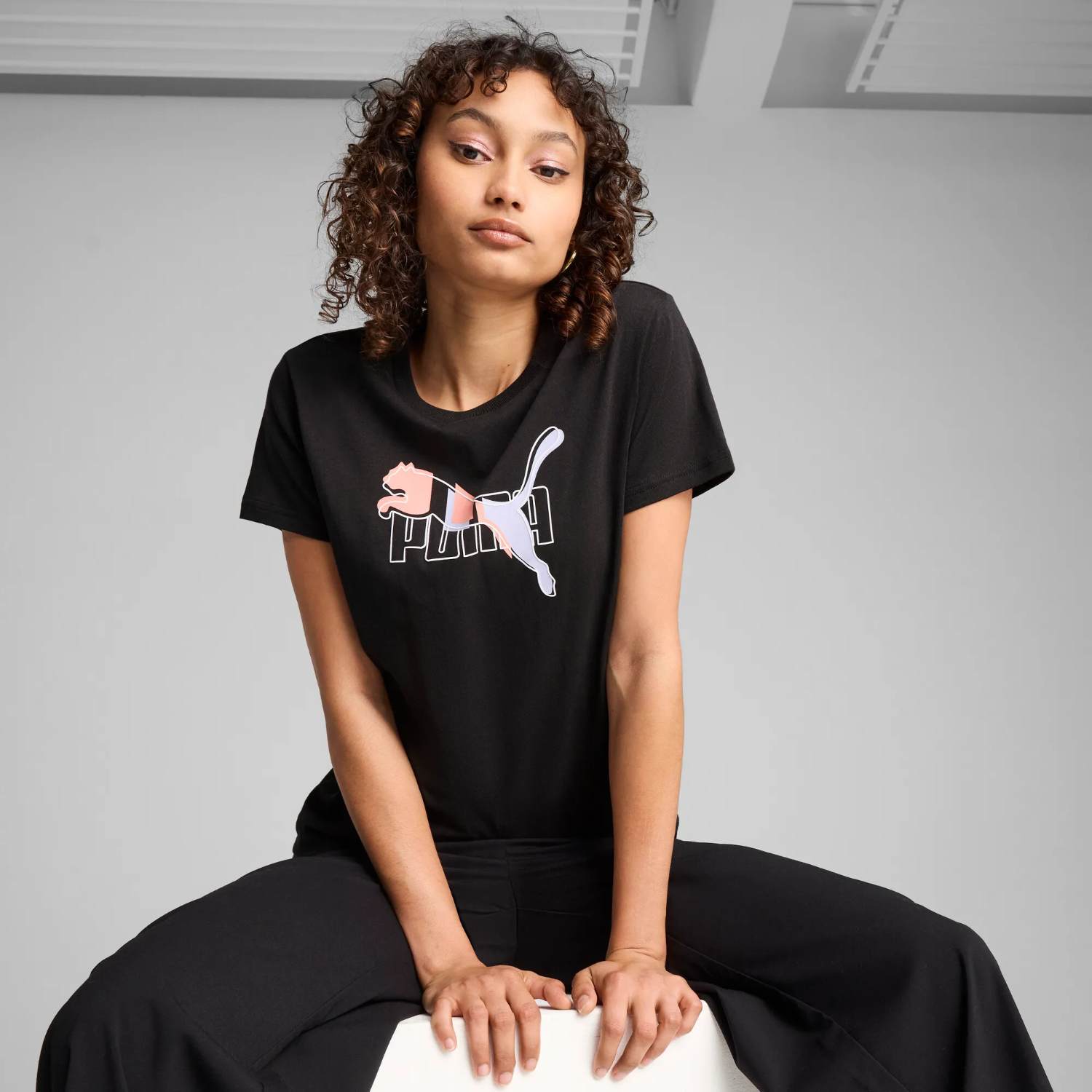 Puma Essentials Logo Lab T-Shirt Women