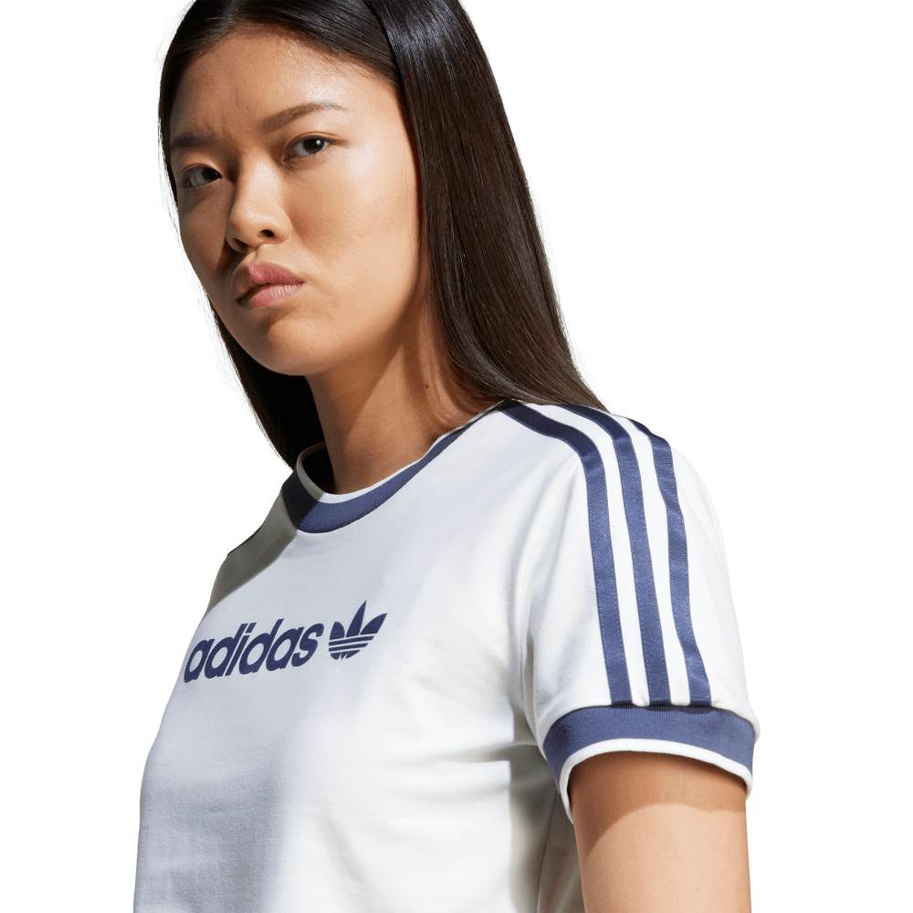 Adidas Originals Linear Logo 3-Stripes T-Shirt Women