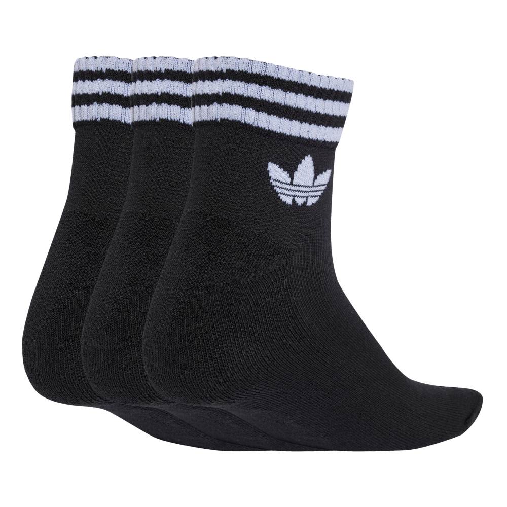 Adidas Originals 3-Stripes Ankle Socks 3 Pair Pack Men