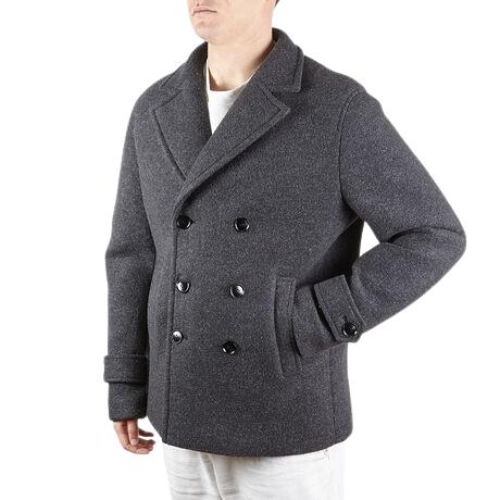 Bata Double Breasted Pea Coat Apparel Jackets